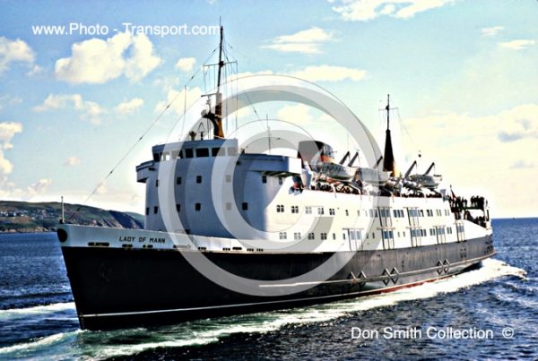 LADY OF MANN - 1972 - Pass / Ferry / Cruise - Photo Transport