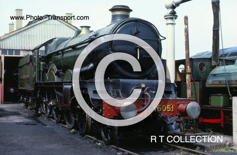 GWR Castle Class 4-6-0 No.5051 DRYSLLWYN CASTLE - Photo Transport