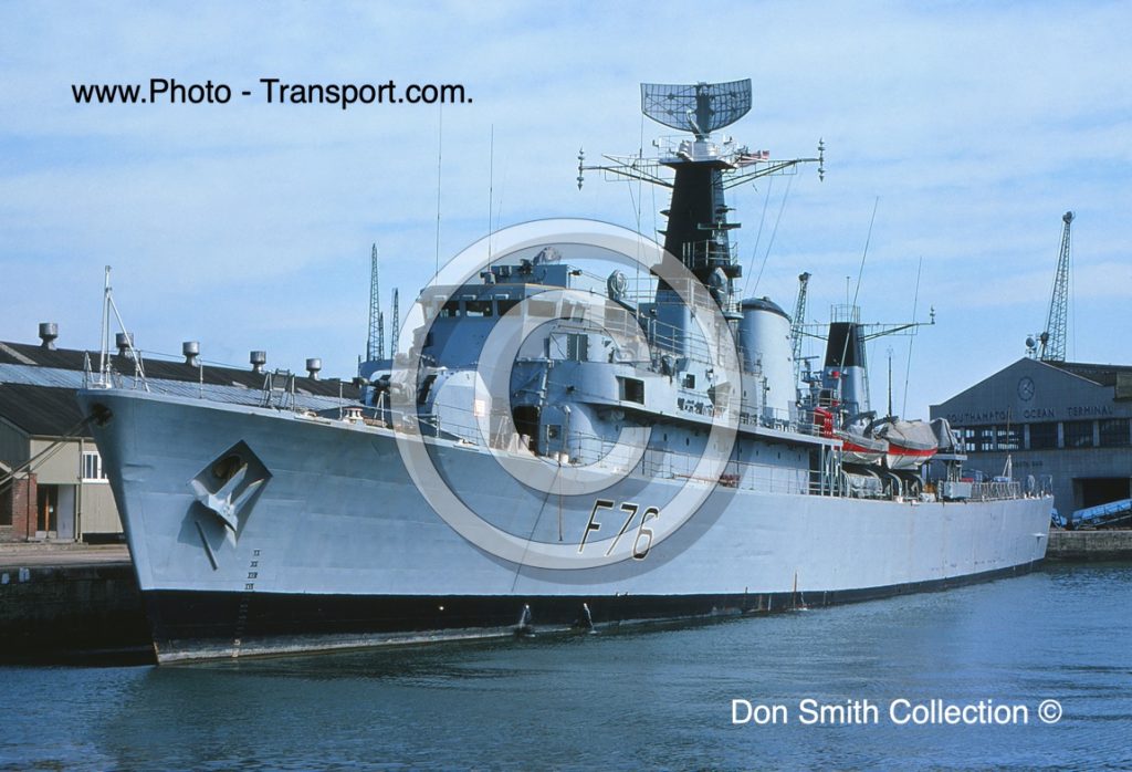 HMS MERMAID - F76 - Frigate - Photo Transport