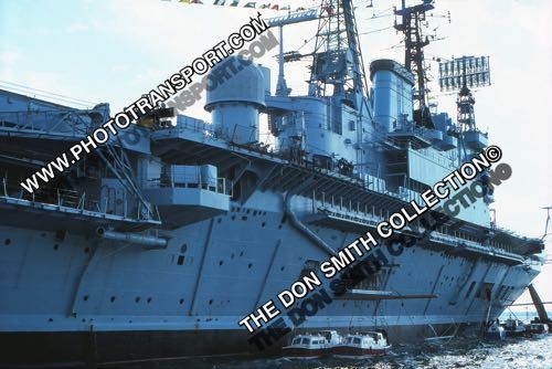 HMS ARK ROYAL - R09 - Aircraft Carrier - Photo Transport