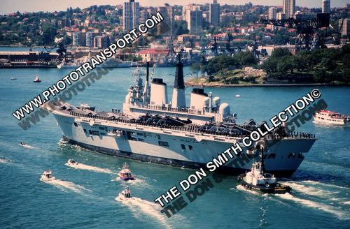 HMS ARK ROYAL - R07 - Aircraft Carrier - Photo Transport