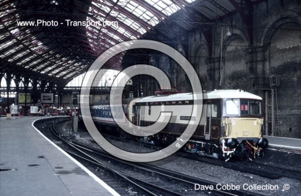 Class 73 No.73101 **Brighton Evening Argus (Pullman Livery) - Photo ...