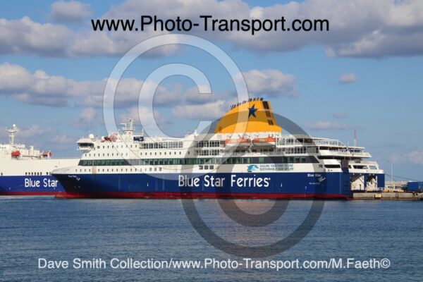 Blue Star Patmos - Passenger Ro Ro - Underway Rhodes - 17.11.2025 - IMO ...
